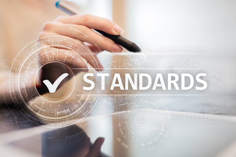 Standards, Quality Control, Assurance, ISO, Checkbox on Virtual Screen ...