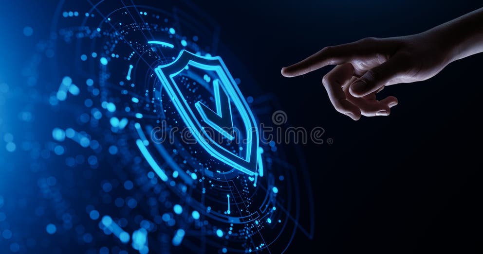 Standards and Quality Control: Hand Pushing Button Icon Stock ...