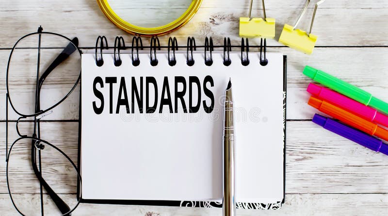 STANDARDS Written on the Paper with Keyboard, Chart, Calculator and ...