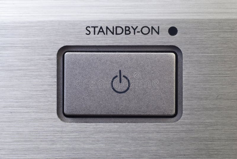Standby button stock photo. Image of standby, equipment - 16319312
