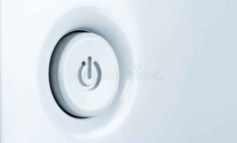 Standby button stock image. Image of hand, orange, lighting - 28254603