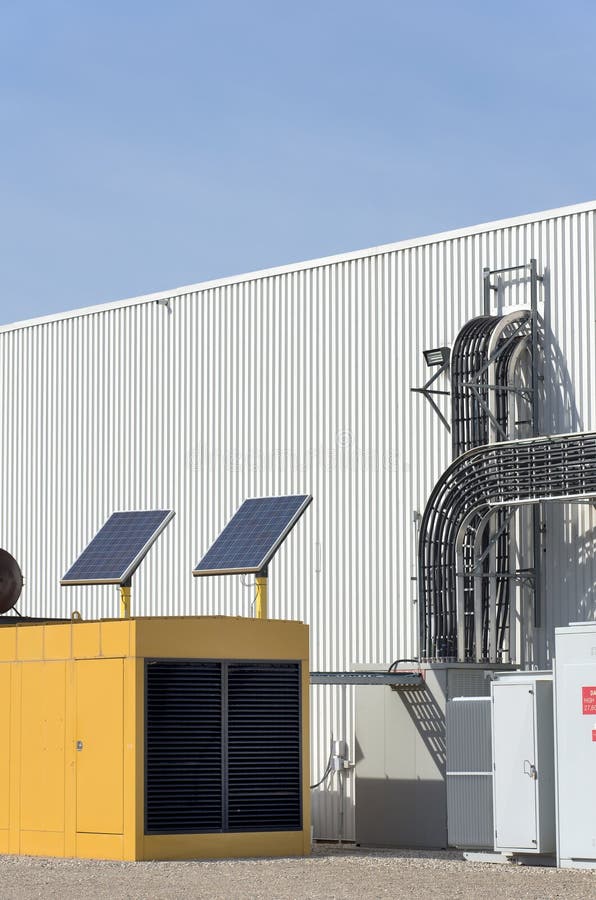 Standby generator stock image. Image of industry, maintencance - 16650891