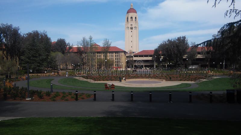 Standford buildings stock photo. Image of stir, tree - 94640840