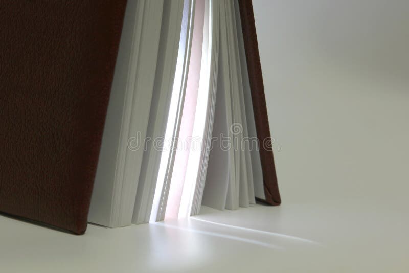 Standing Ajar at the End of the Book with Proceeds from Her Light Stock ...