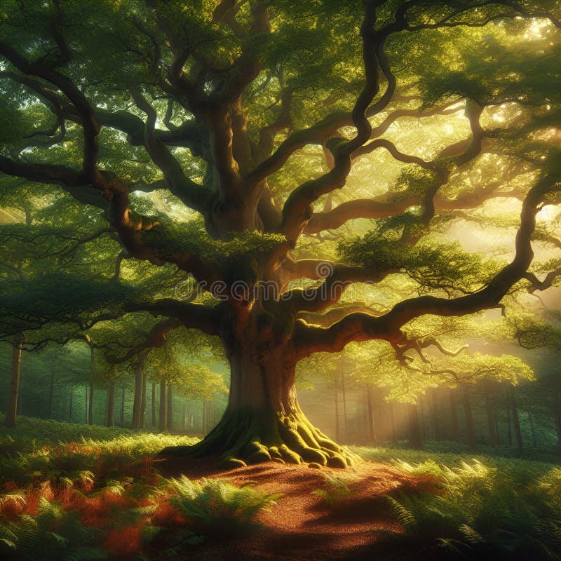 The Eternal Oak: Spreading Stability and Shade Across the Forest Stock ...