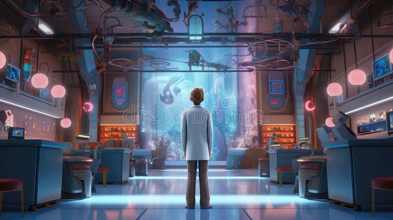 Stateoftheart Laboratory Where Scientists are Conducting Cuttingedge ...