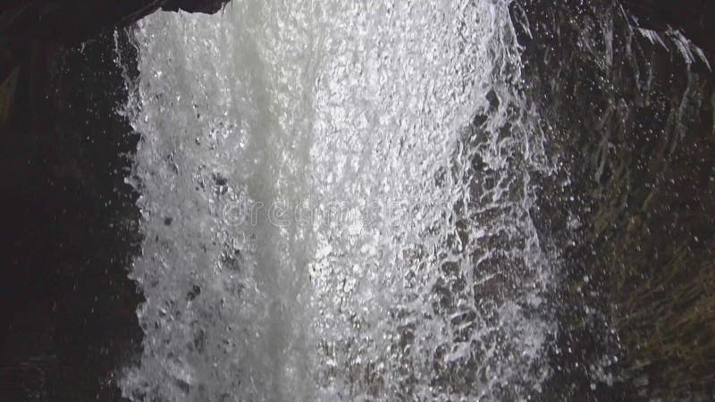 Standing Behind a Waterfall in Slow Motion, Underneath a Waterfall ...