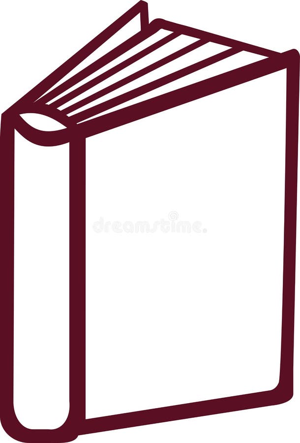 Standing book icon stock illustration. Illustration of vector - 107149940