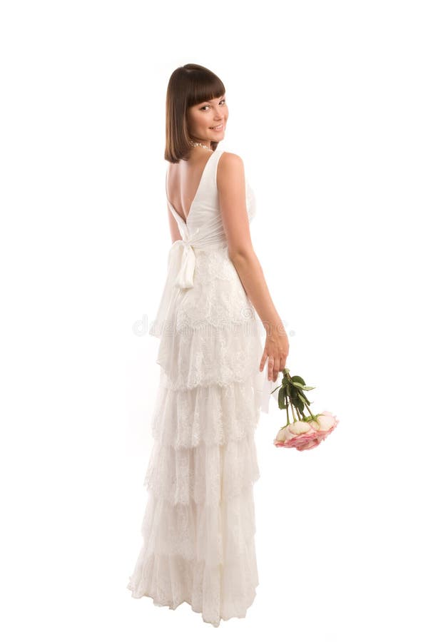 Standing bride stock photo. Image of fair, shoot, caucasian - 28117206