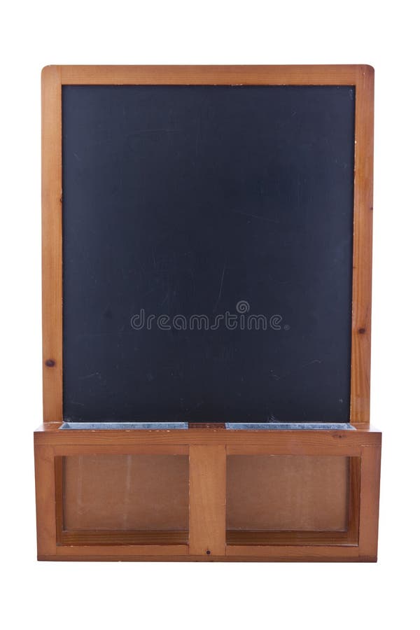 Standing Chalkboard stock image. Image of business, college - 21222809