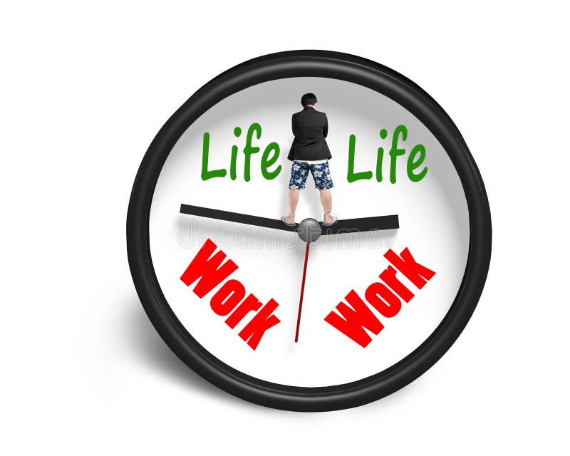 Standing Clock Hands Work Life Face Stock Illustrations – 4 Standing ...