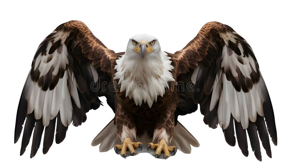 A Standing Eagle stock photo. Illustration of vulture - 331770138