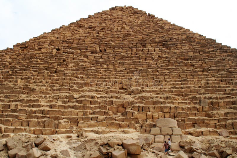 Standing in Front of the Great Pyramid Editorial Photography - Image of ...