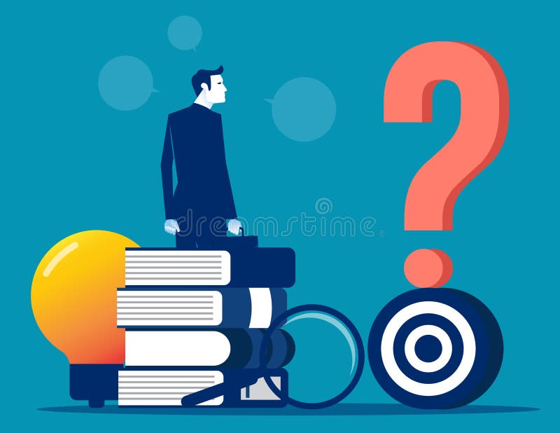 Standing and Getting Answers To Asked Questions. Education Process ...