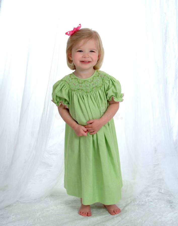 Standing Toddler Girl stock image. Image of full, girls - 6041615