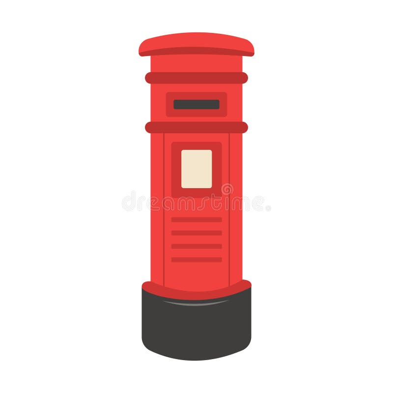 London Post Box Vector Stock Illustrations – 594 London Post Box Vector ...