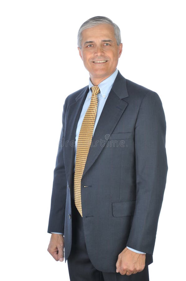 Middle Aged Man In Suit