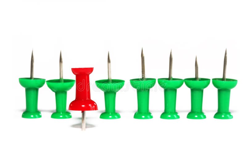 Standing Out stock photo. Image of push, crowd, concepts - 2888994