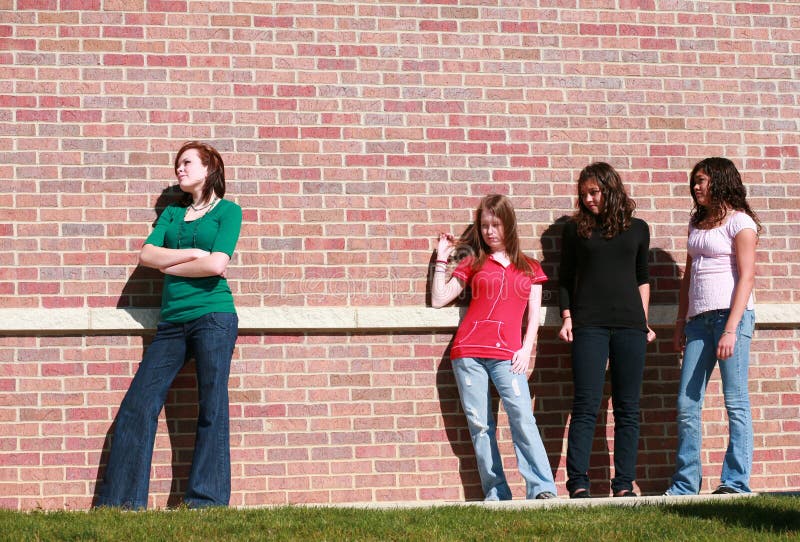 Standing Out from the Crowd Stock Photo - Image of curly, cute: 7235712