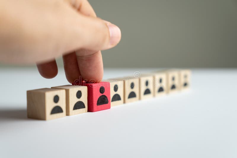 Standing Out from the Crowd and Different Concept Stock Photo - Image ...