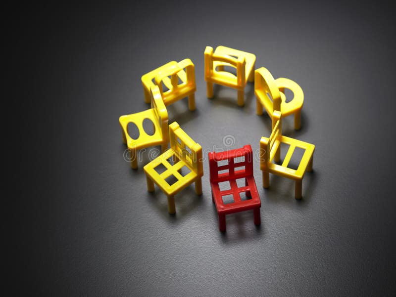 Standing out stock image. Image of seat, modern, outstanding - 48738461