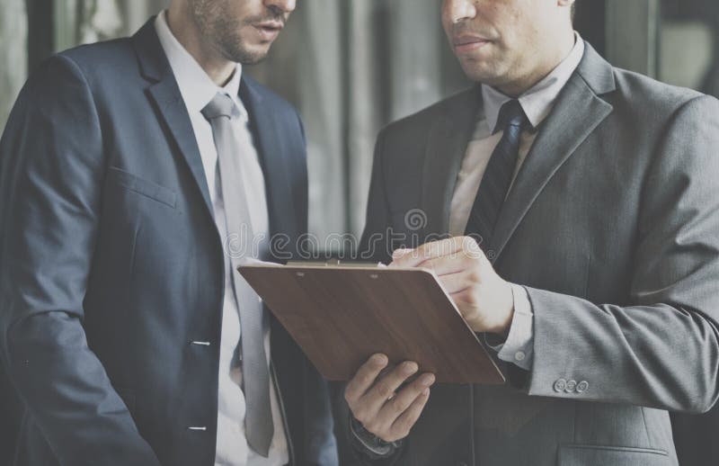 Standing Outdoor Discussion Pointing Concept Stock Image - Image of ...