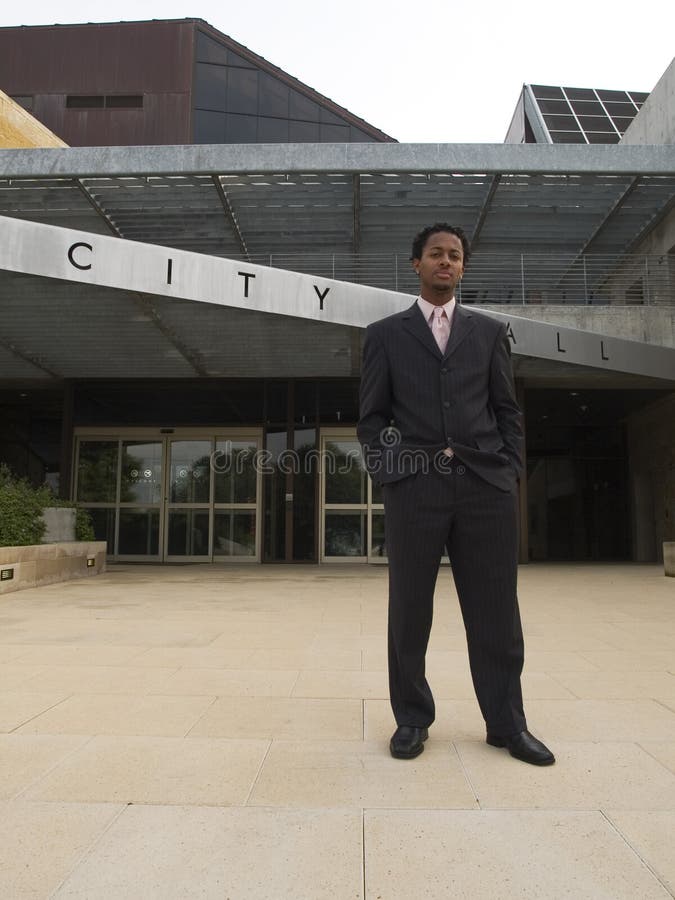 Standing outside City Hall stock photo. Image of hall - 3067432