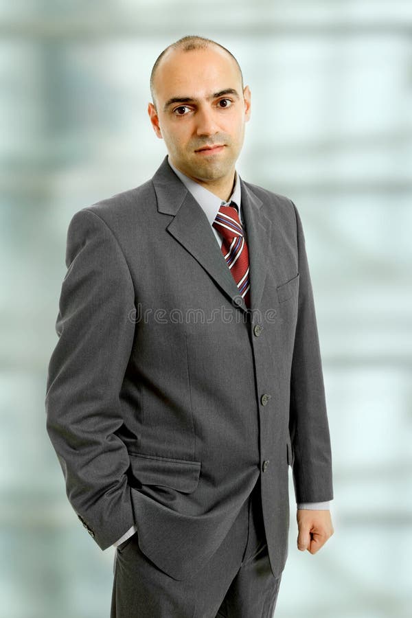 Standing stock photo. Image of male, planning, calm, hair - 34084244