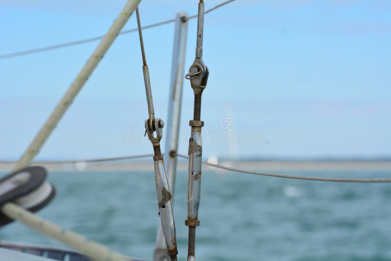 Standing rigging stock photo. Image of sidestay, standing - 122099990