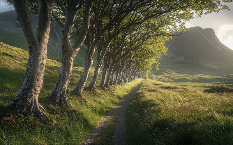 Standing Silently in the Middle of an Ancient Grove of Trees, Their ...