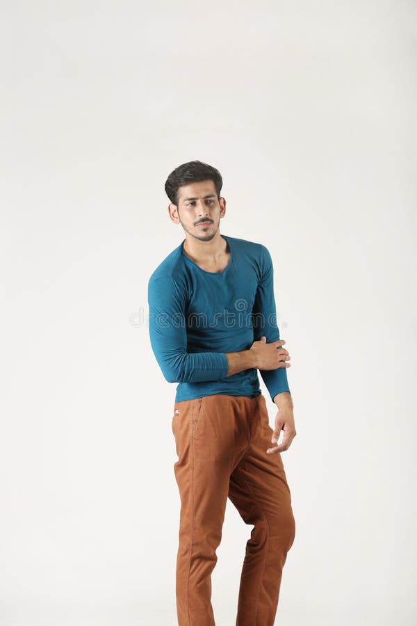 Smart boy is standing stock photo. Image of attractive - 120365224