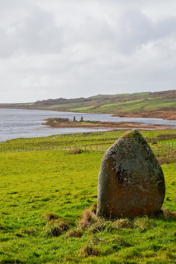 Standing stone stock image. Image of standing, three - 84116401
