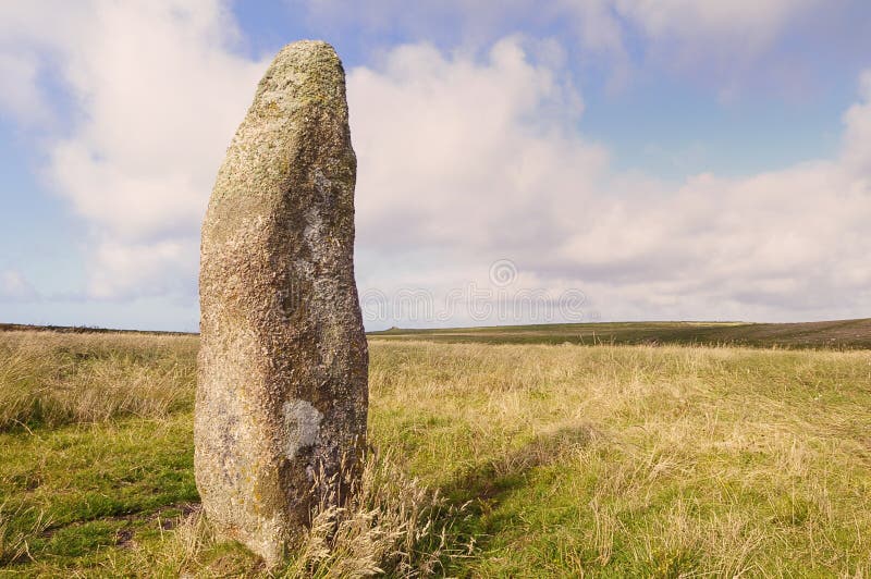 Standing Stone stock photo. Image of megalith, ceremonial - 17603728