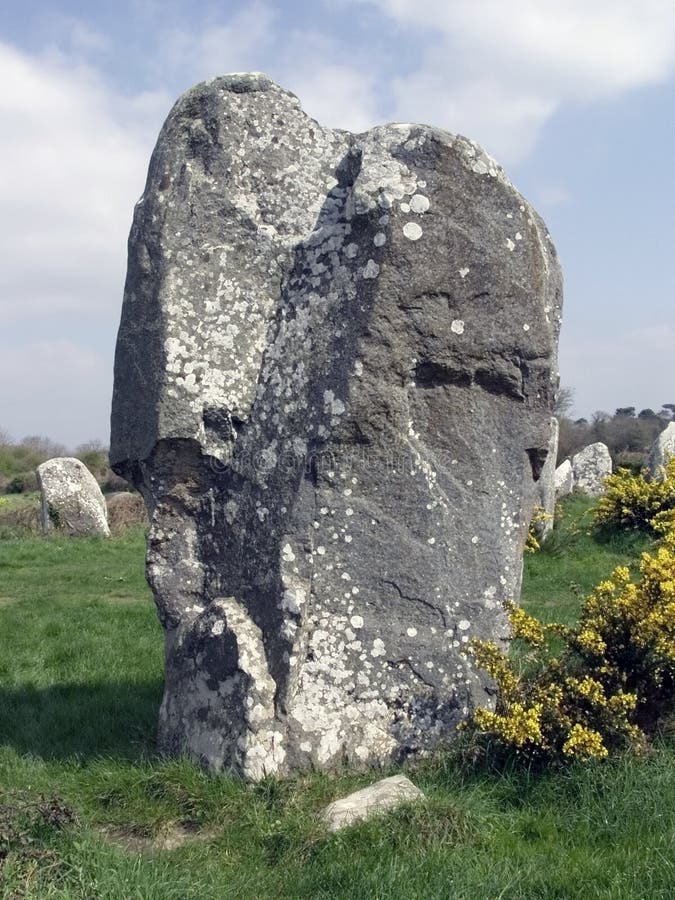 Standing stones stock image. Image of kerzeho, sculpture - 1913359