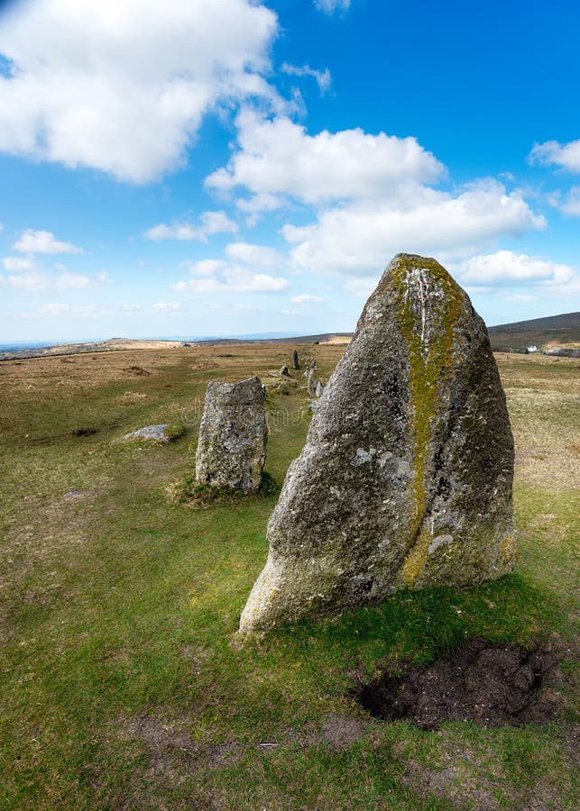 Standing stones stock photo. Image of lewis, blue, europe - 26226382