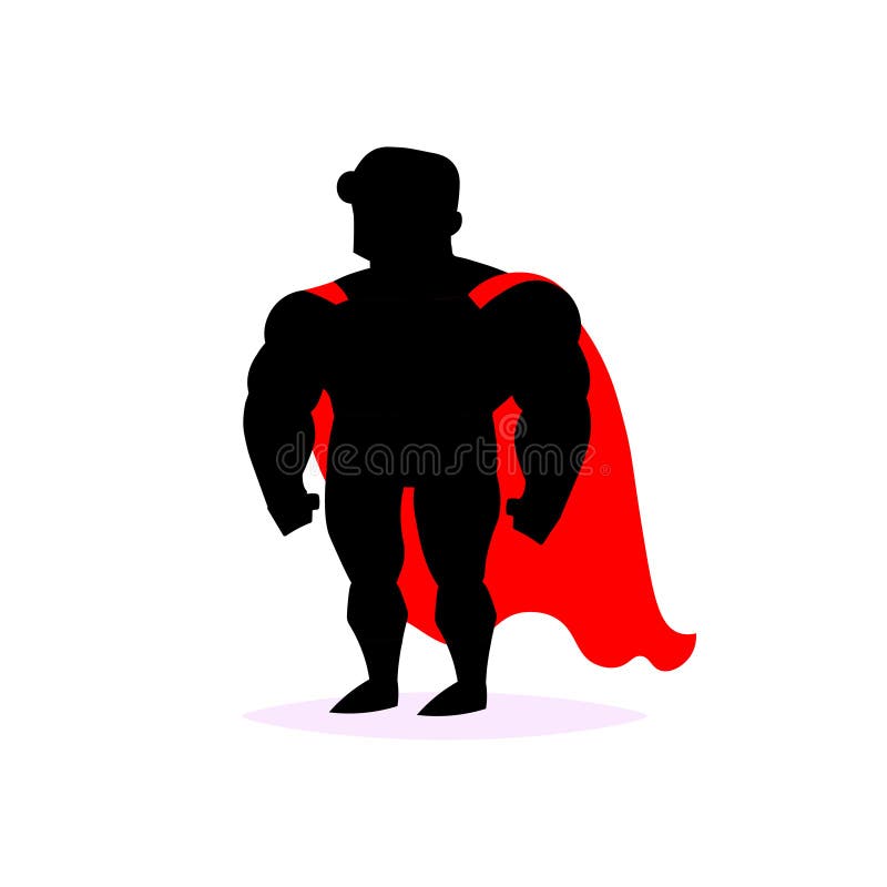 Standing Superhero Vector Male Character Action Poses Stock ...