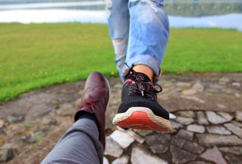 314 Two Pairs Female Legs Stock Photos - Free & Royalty-Free Stock ...