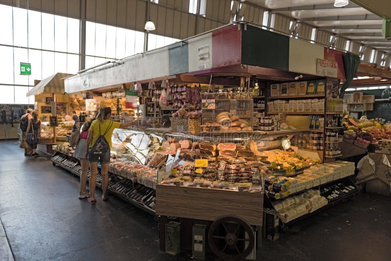 View of the Kleinmarkthalle, a Traditional Covered Market that Sells ...