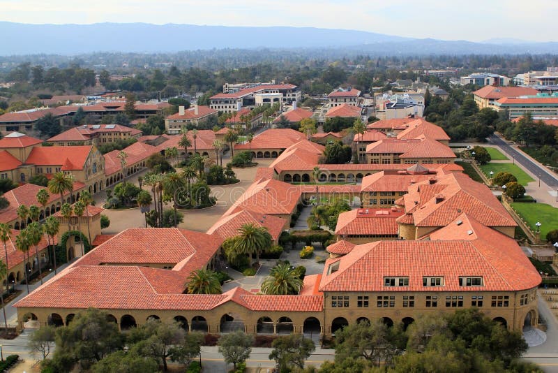 Stanford University foto de archivo editorial. Imagen de edificio ...