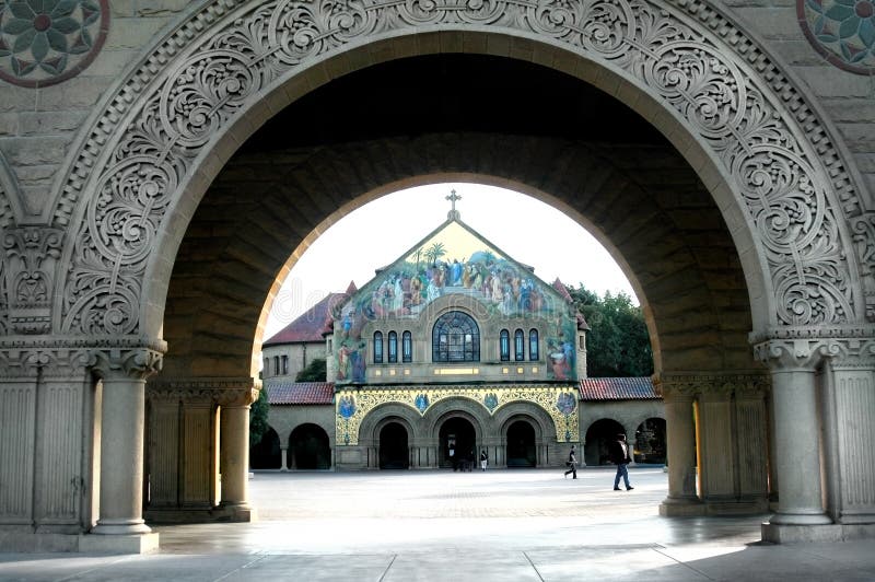 Stanford University Arch editorial stock image. Image of arch - 810029