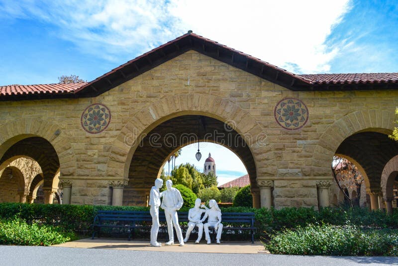 Stanford University editorial stock photo. Image of students - 76588708