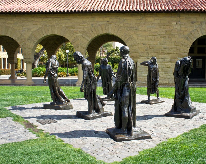 Stanford University Statues Editorial Photography - Image of stanford ...