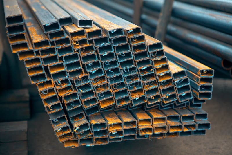 Metallische Profile stockbild. Bild von rostig, profile - 13150319