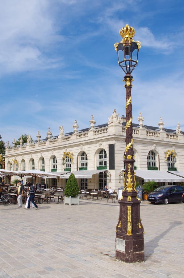 Miejsce Stanislas Nancy, Francja (Stanislas Kwadrat) Obraz Stock ...