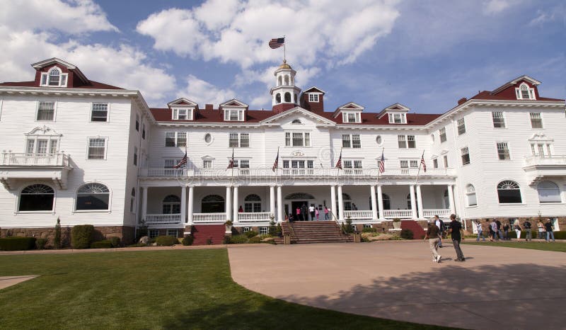 The Stanley Hotel is a Famous Tourist Attraction Editorial Stock Photo ...