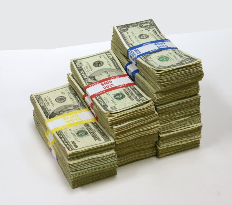 Stapel Geld stockbild. Bild von zustände, finanziell, rechnung - 1447389