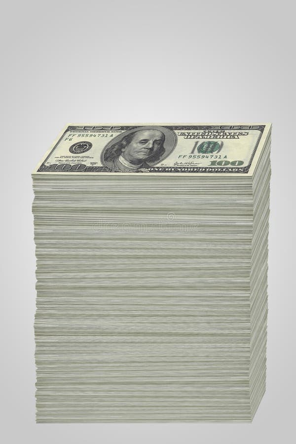 Stapel Geld stock abbildung. Illustration von banknote - 32189538