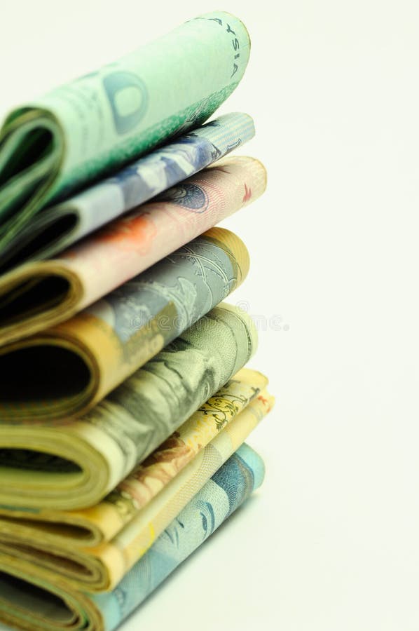 Stapel Geld Mit Zehn Euroanmerkungen Drei Tausend Euros Stockfoto ...