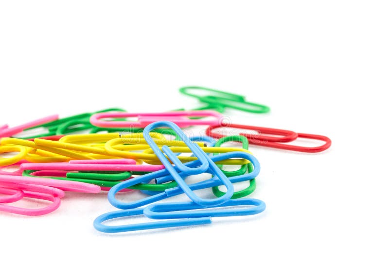 De Klemmen Van De Kleur Voor Kleren Stock Afbeelding - Image of klem ...