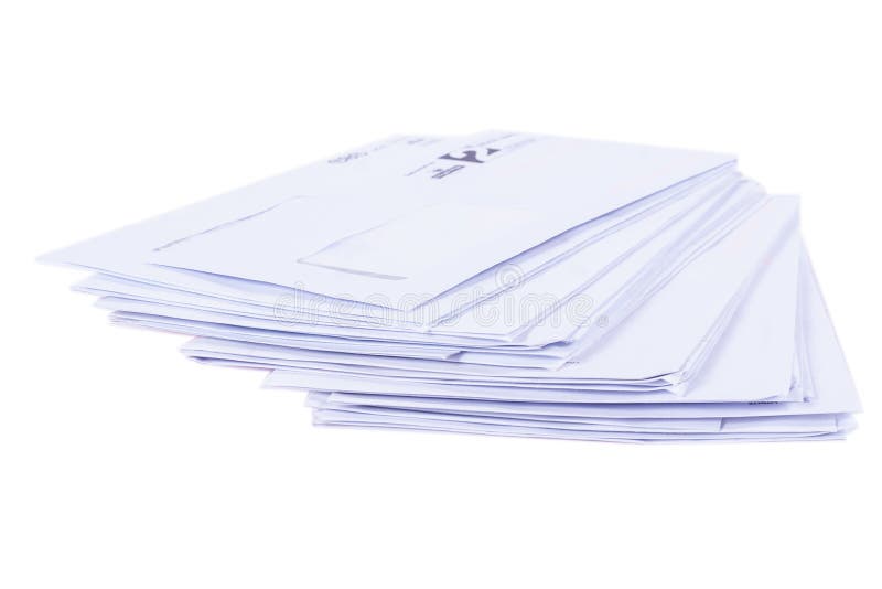 Stapel van Rekeningen stock afbeelding. Image of rekening - 29029759